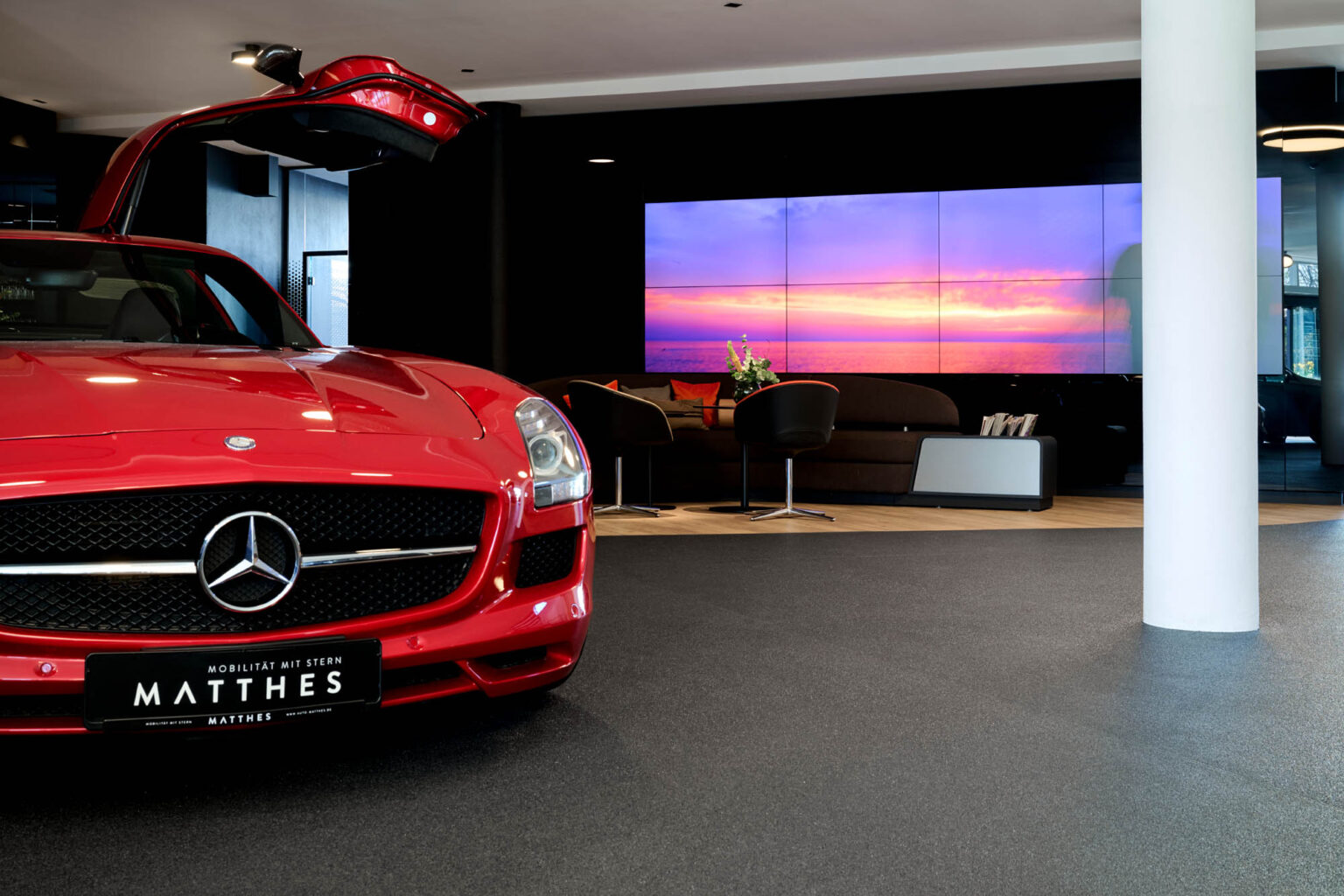 Showroom mit Stern – Einblicke in die neue Servicewelt bei MATTHES.